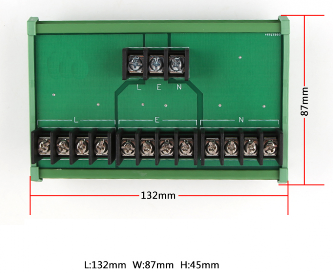 1 In 4 Out Power Source Wiring Distribution Splitter Terminal Blocks ...