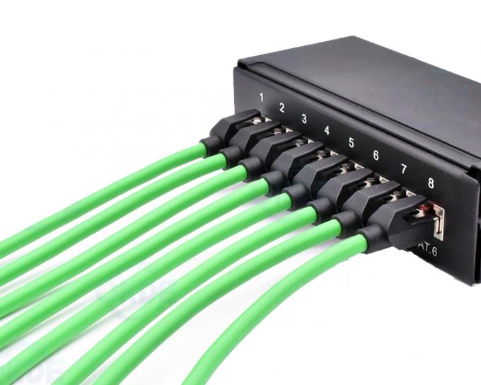 Flexible Drag Chain Cable M12 to RJ45 Plug Connector Ethernet Network ...