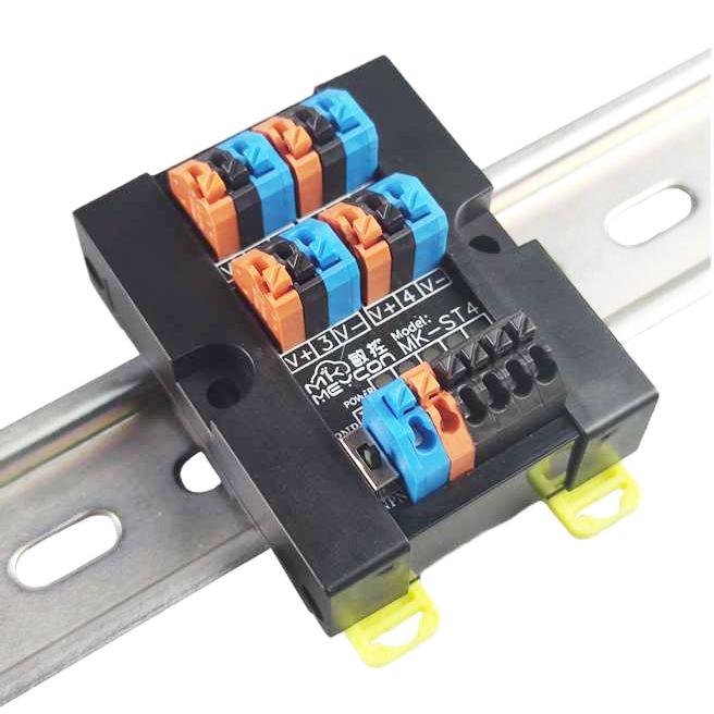 4 Channel Proximity Switch Sensor Wiring Distribution Terminal Blocks ...