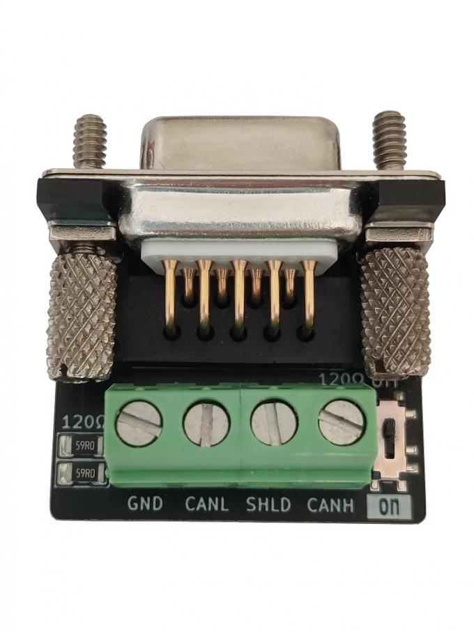 CAN OPEN Bus Interface to 4pin Female DB9 Adapter Board Compatible with ...