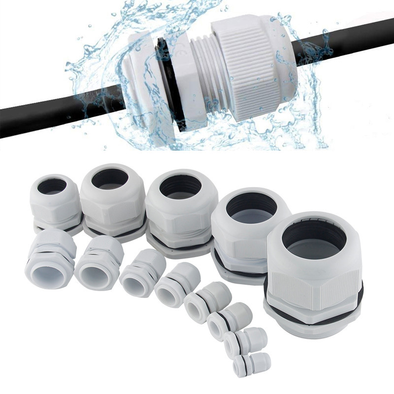 Electrical Cable Glands Plastic Joints Waterproof Connectors for ...