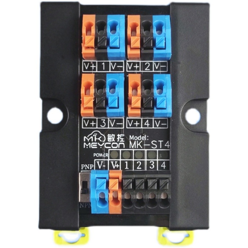 4 Channel Proximity Switch Sensor Wiring Distribution Terminal Blocks ...